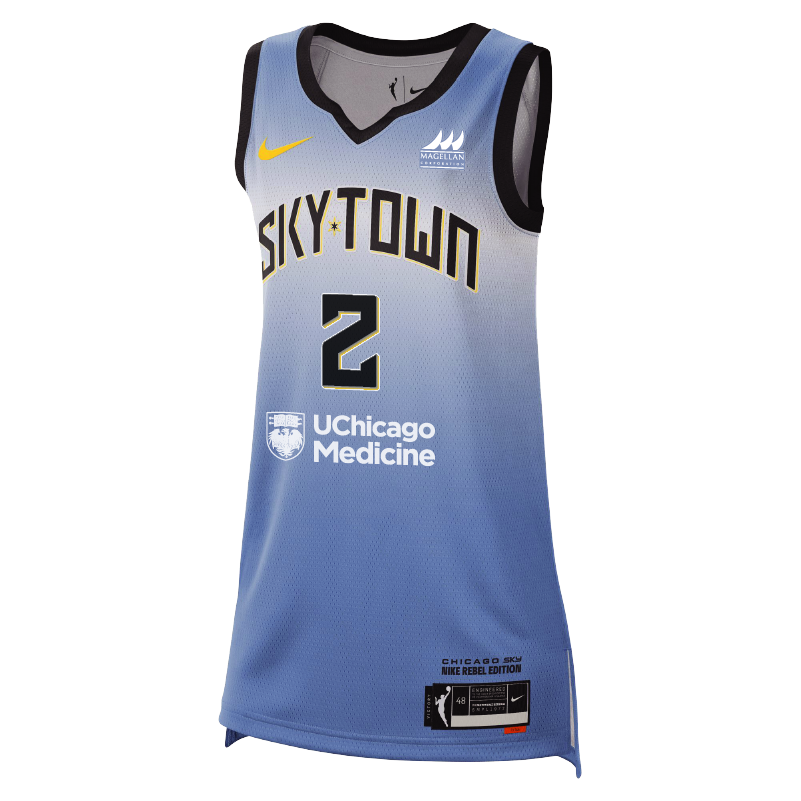 Chicago Sky Nike Rebel Jersey - Hailey Van Lith – Chicago Sky Online ...