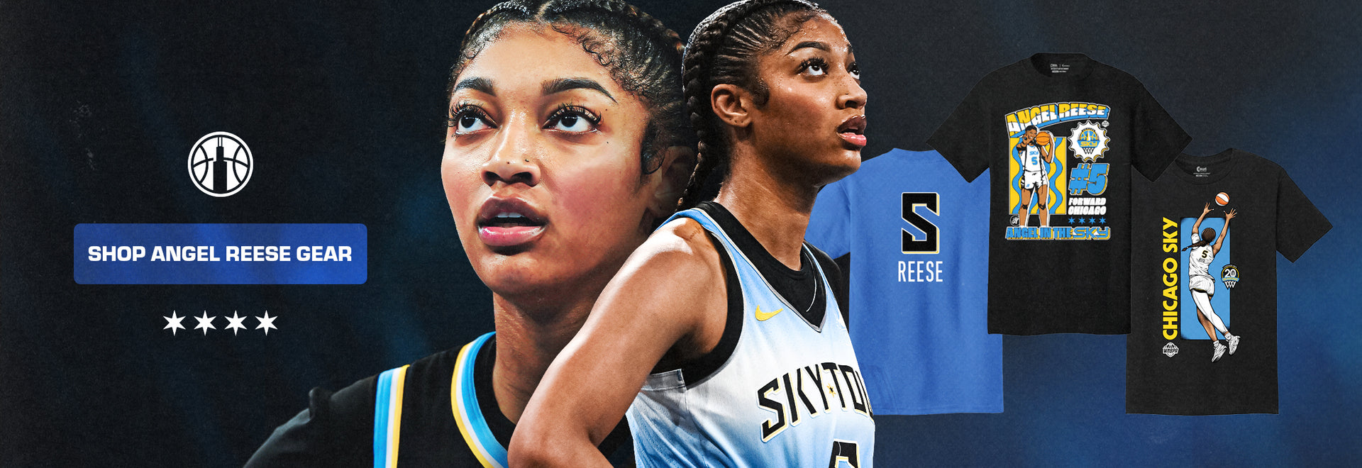 Chicago Sky Team Shop | Official WNBA Merchandise & Apparel – Chicago Sky Online Store by Campus ...